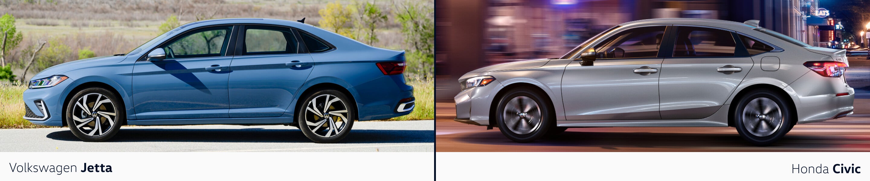 2025 Volkswagen Jetta Vs. 2025 Honda Civic