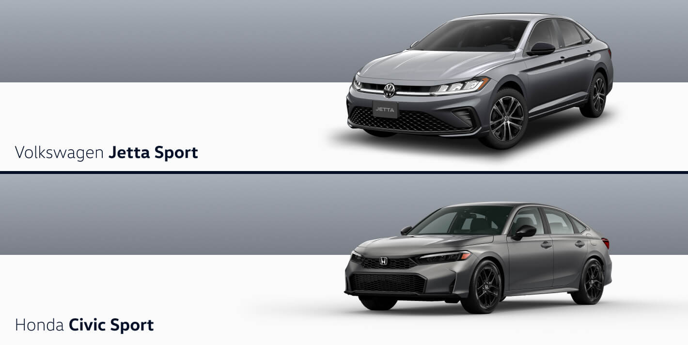 2025 Volkswagen Jetta Vs. 2025 Honda Civic